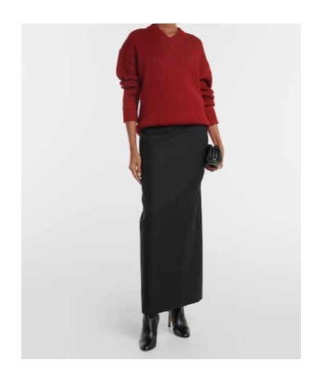 EMILIA WICKSTEAD Ribbed-knit Wool Sweater