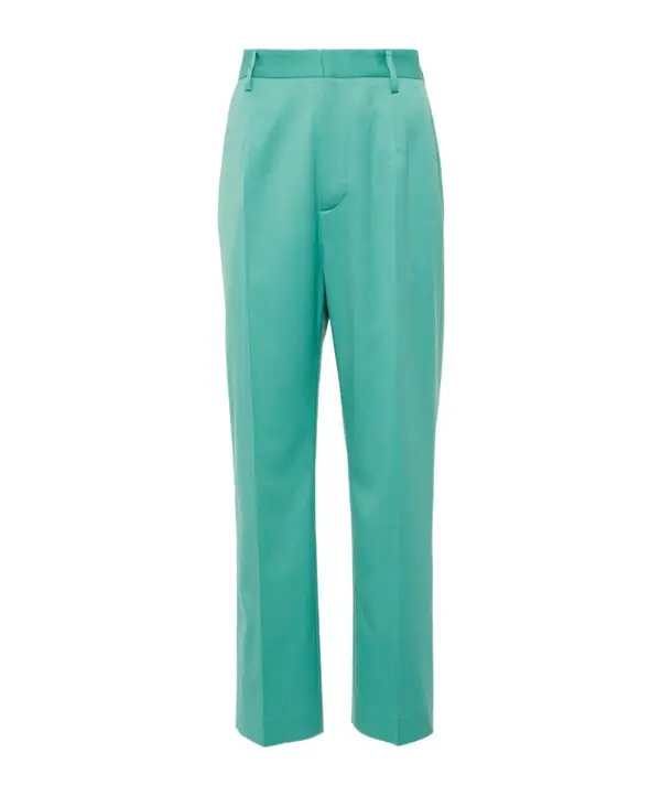 MAISON MARGIELA Pleated Pants - Blue