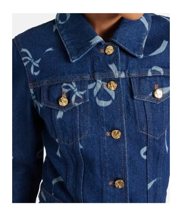 Nina Ricci Printed Denim Jacket