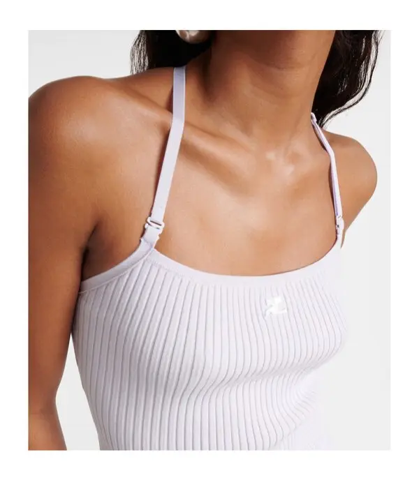 COURREGES Sleeveless Camisole