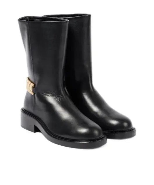 Victoria Beckham Leather Ankle Boots