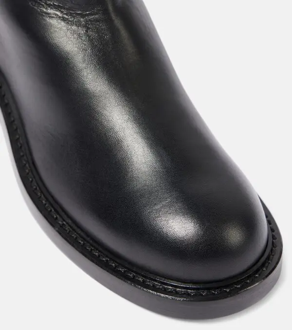 Victoria Beckham Leather Ankle Boots