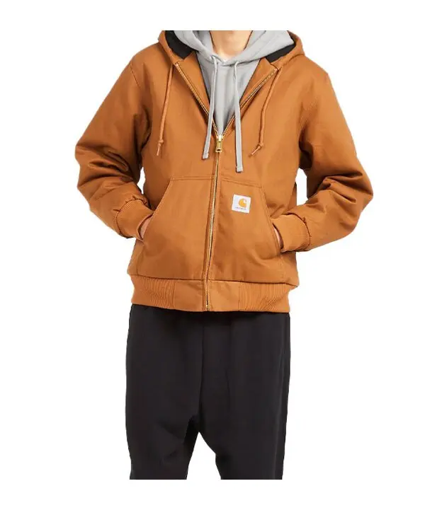 Carhartt Work In Progress Og Active" Zip-up Hooded Jacket