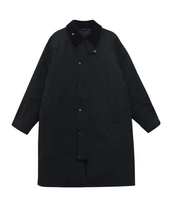 Barbour Long-sleeved Coat - Black