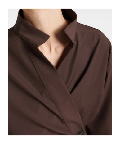 FERRAGAMO Wrap Wool Shirt