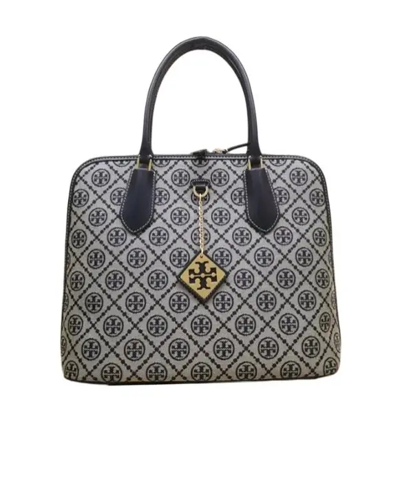 Tory Burch T Monogram Swing Shoulder Bag - Navy Blue