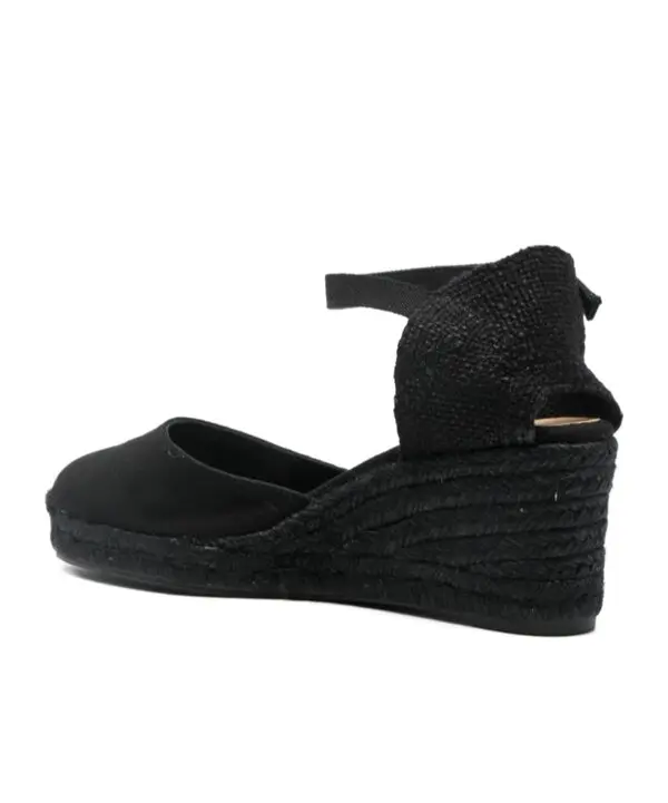 CastaÑer Straw-woven Wedge Heels