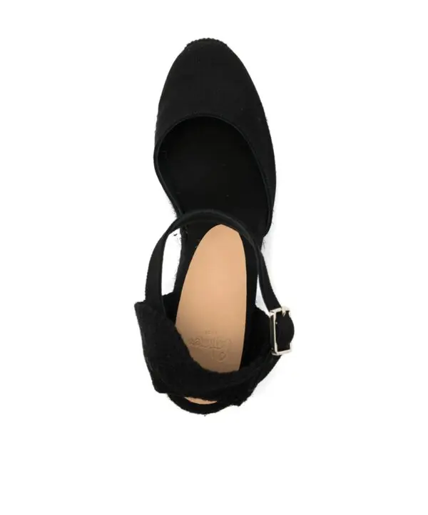 CastaÑer Straw-woven Wedge Heels