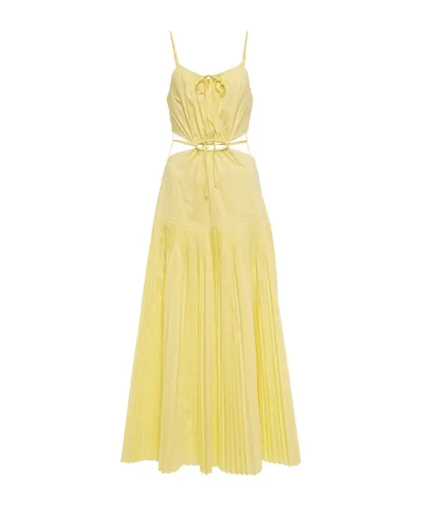 Simkhai Spaghetti Strap Cutout Dress