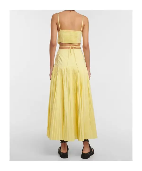 Simkhai Spaghetti Strap Cutout Dress