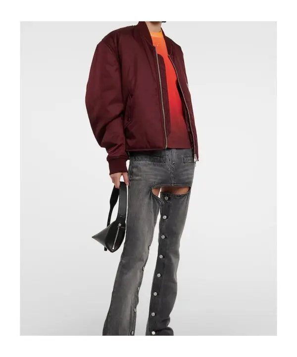COURREGES Logo Bomber Jacket