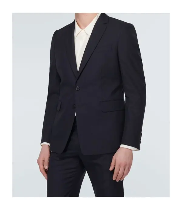 Dries Van Noten Single-breasted Wool Suit