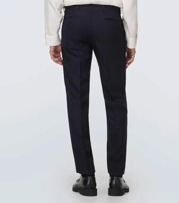 Dries Van Noten Single-breasted Wool Suit