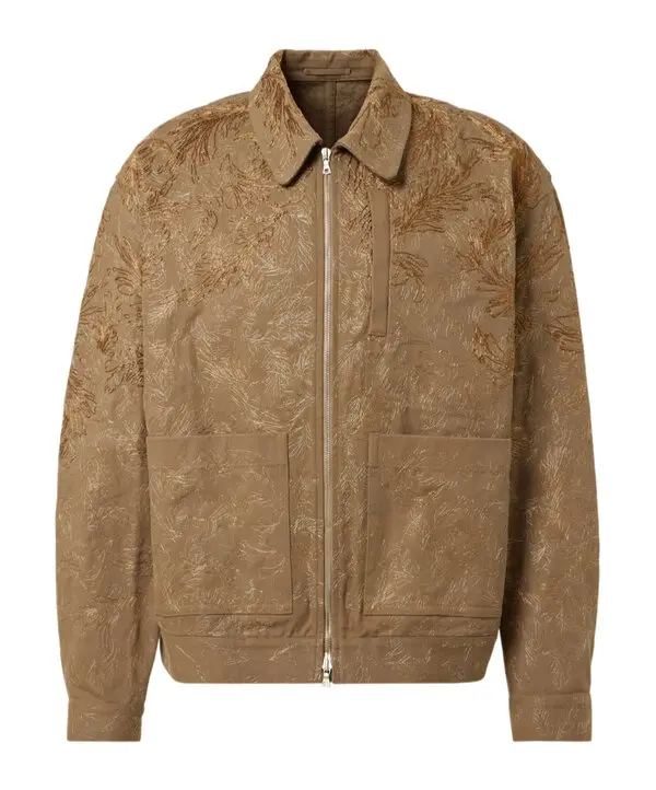 Dries Van Noten Long Sleeve Casual Jacket - Taupe
