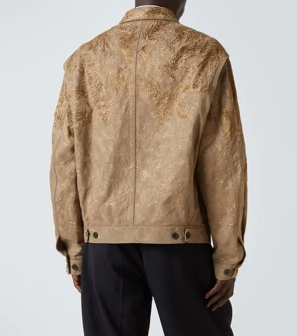 Dries Van Noten Long Sleeve Casual Jacket