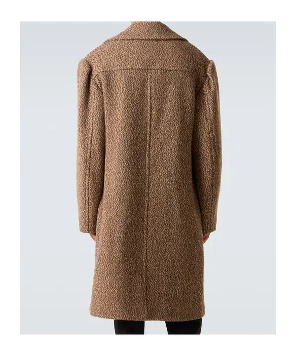 Dries Van Noten Double-breasted Wool-blend Coat