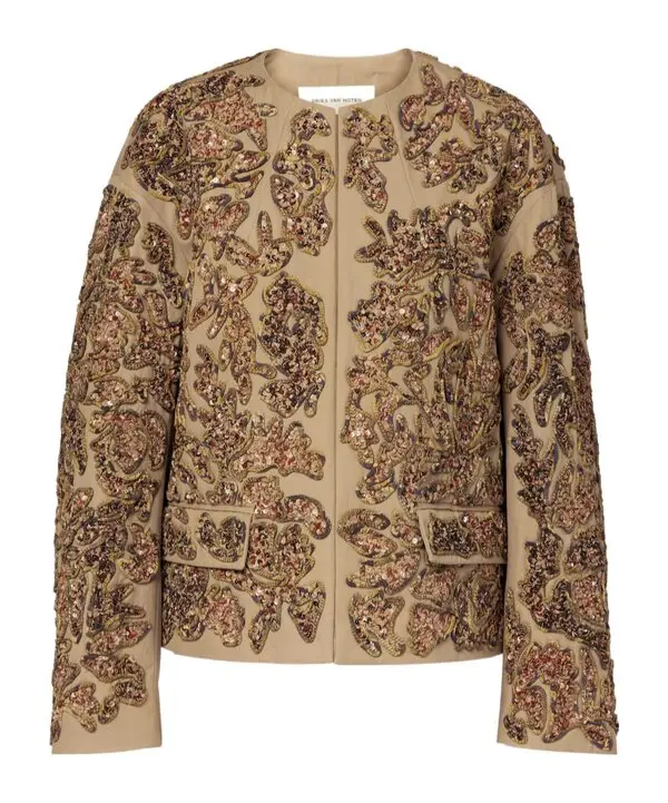 Dries Van Noten Long Sleeve Casual Jacket