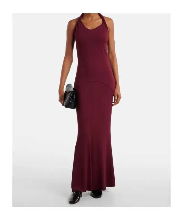 Tove Eleanor Halterneck Jersey Maxi Dress