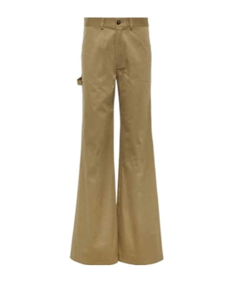 NILI LOTAN Flared Casual Pants - Brown