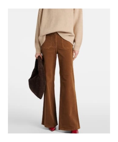 NILI LOTAN Flared Casual Pants