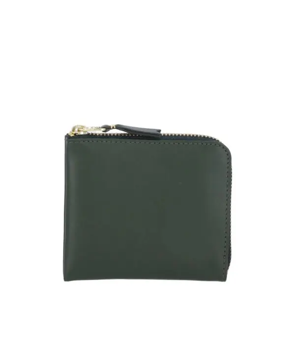 Comme Des Garçons Sa3100 Zip Wallet - Green