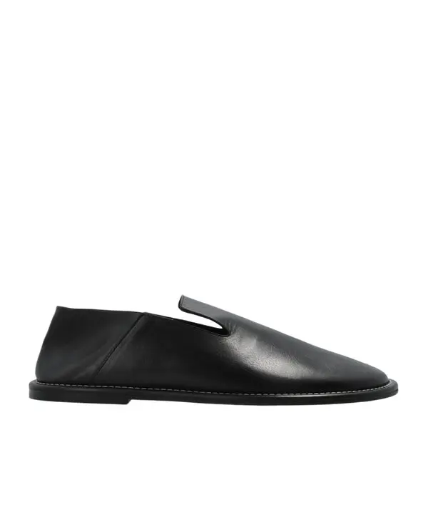 AMI Paris Slip-on Loafers - Black