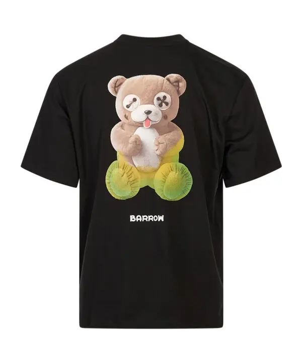 BARROW Teddy Bear Printed Jersey T-shirt