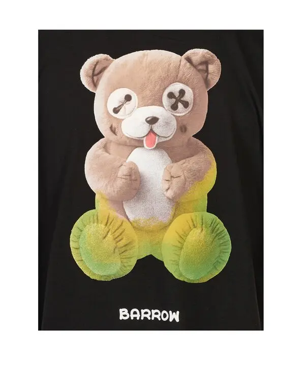 BARROW Teddy Bear Printed Jersey T-shirt