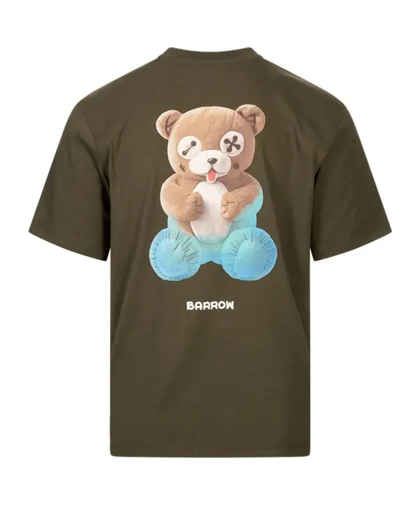 BARROW Teddy Bear Printed Jersey T-shirt