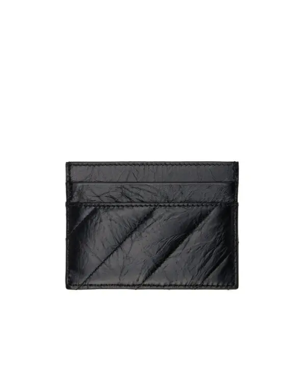 Balenciaga Quilted Pleated Card Bag