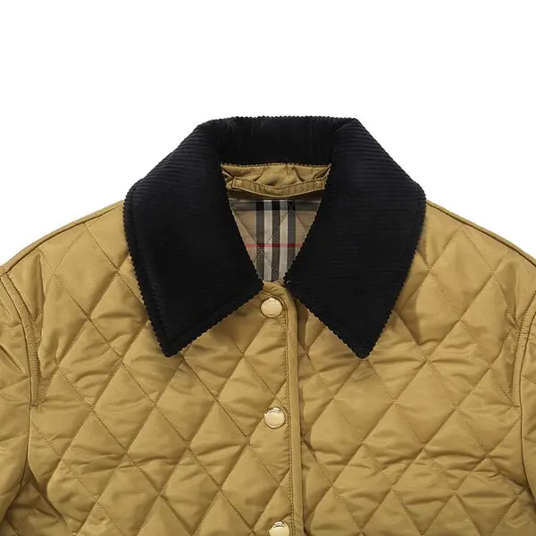 Burberry Quilted Long Sleeve Jacket