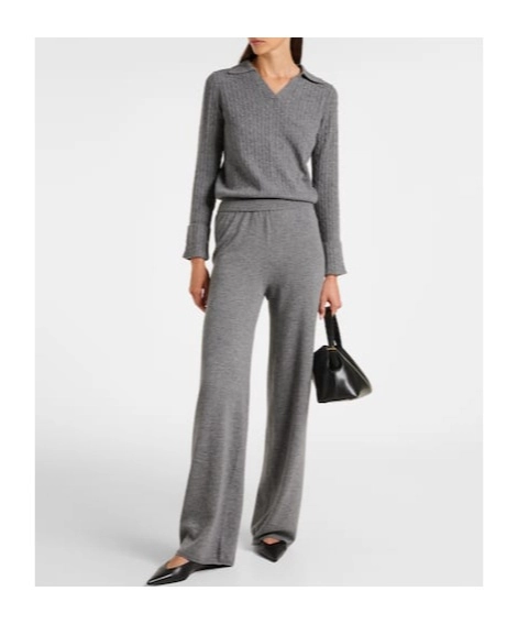 AYA MUSE Gaia Cashmere Polo Sweater