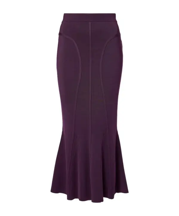 Nina Ricci Peplum Maxi Skirt