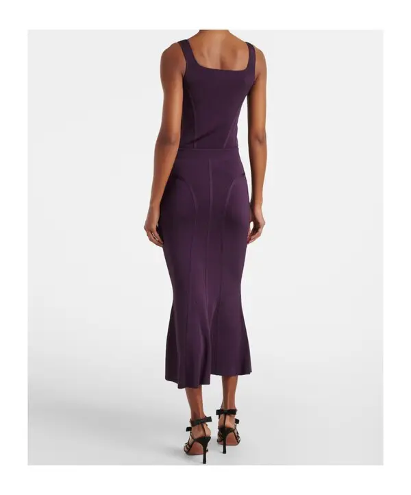 Nina Ricci Peplum Maxi Skirt