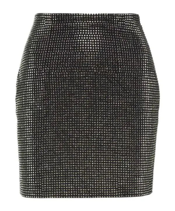 Roland Mouret Decorative Mini Skirt - Black