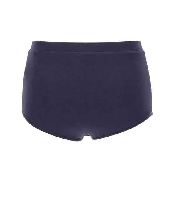 ENTIRE STUDIOS Limone Buttoned Booty Shorts
