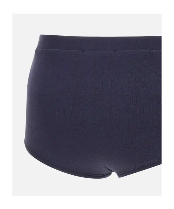 ENTIRE STUDIOS Limone Buttoned Booty Shorts