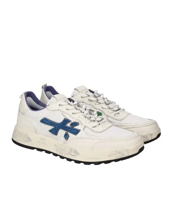 Premiata Nous 8063 Sneakers Fashion-forward Italian Style For - White