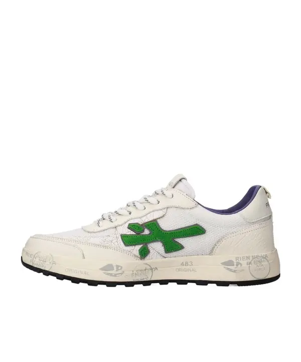 Premiata Nous 8063 Sneakers Fashion-forward Italian Style For - White