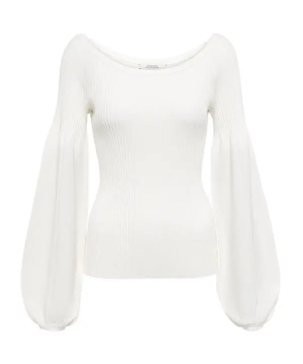 Dorothee Schumacher Sleek Ribs Wool-blend Sweater