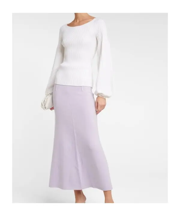 Dorothee Schumacher Sleek Ribs Wool-blend Sweater