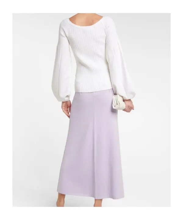 Dorothee Schumacher Sleek Ribs Wool-blend Sweater