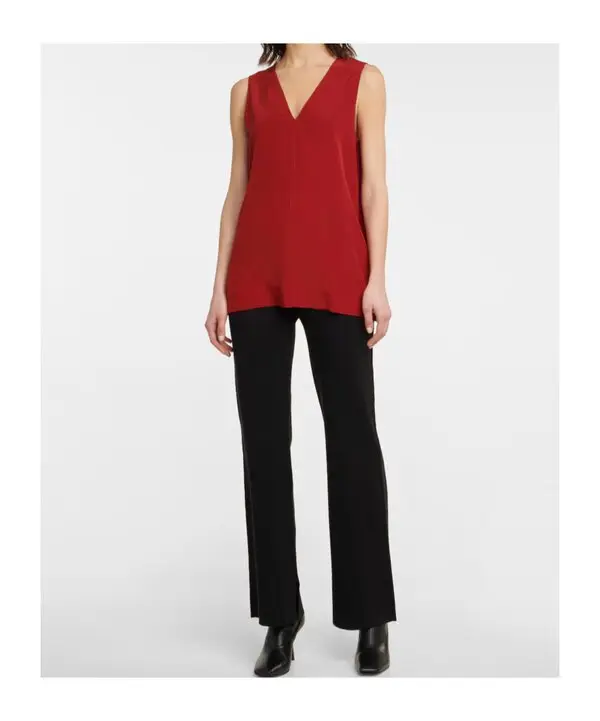 JOSEPH V-neck Sleeveless Tank Top