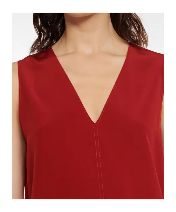 JOSEPH V-neck Sleeveless Tank Top