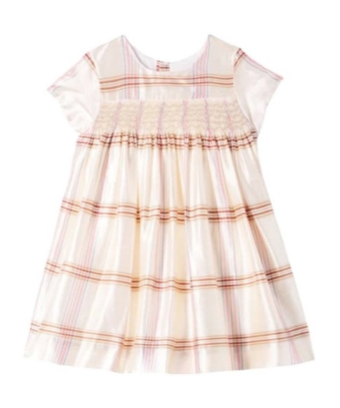 Bonpoint Silk Dress - White