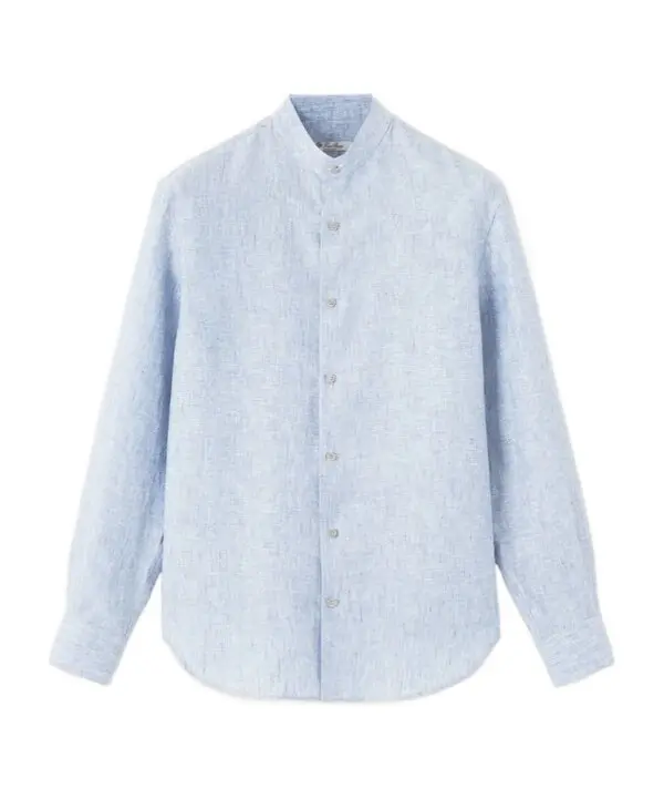 Loro Piana Elia Shirt - Light Indigo