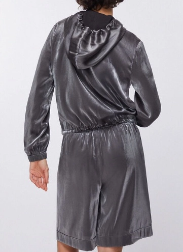 Liu Jo Laminated Hooded Jacket