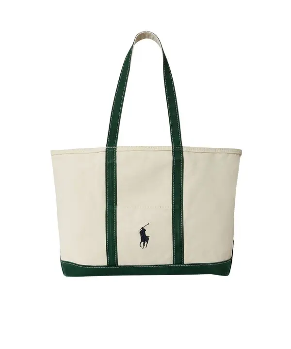 Polo Ralph Lauren Embroidered Logo Tote Bag
