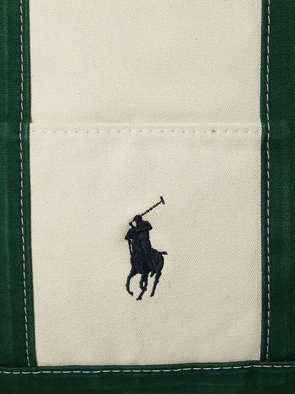 Polo Ralph Lauren Embroidered Logo Tote Bag