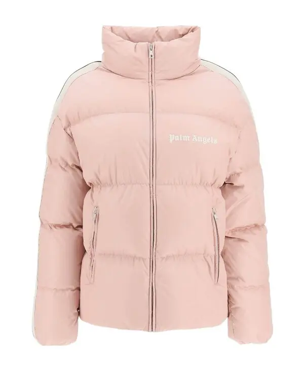 Moncler Logo Details Cotton Suit - Light Pink